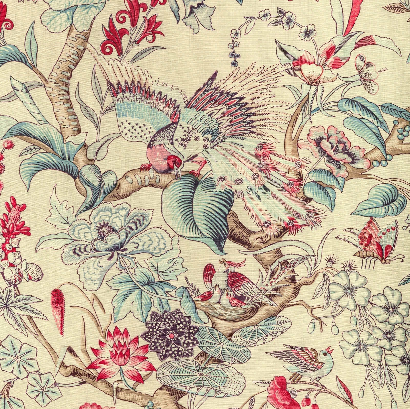 Greenfield Print Fabric (Multi) – Bunny Williams Home