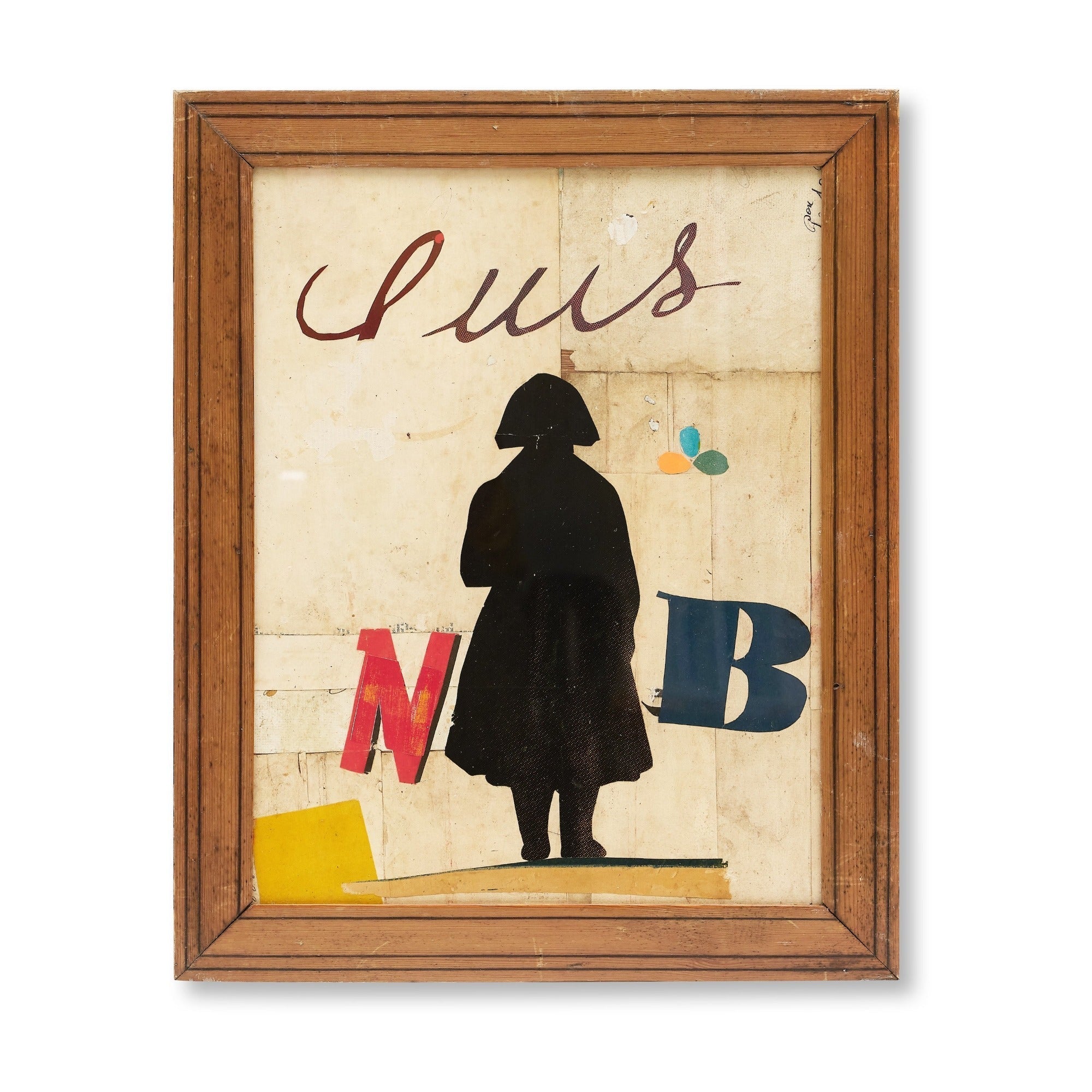 Abstract Artwork with Napoleon by Huw Griffith (14" x 17") – Bunny ...