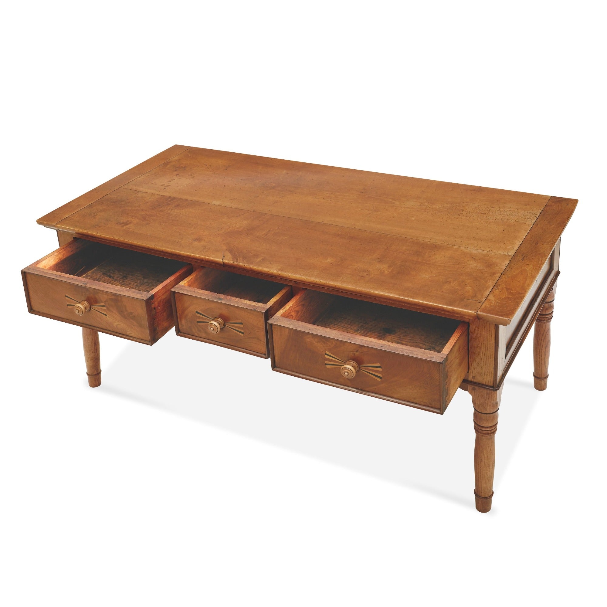 19th Century French Maple & Elm Table – Bunny Williams Home