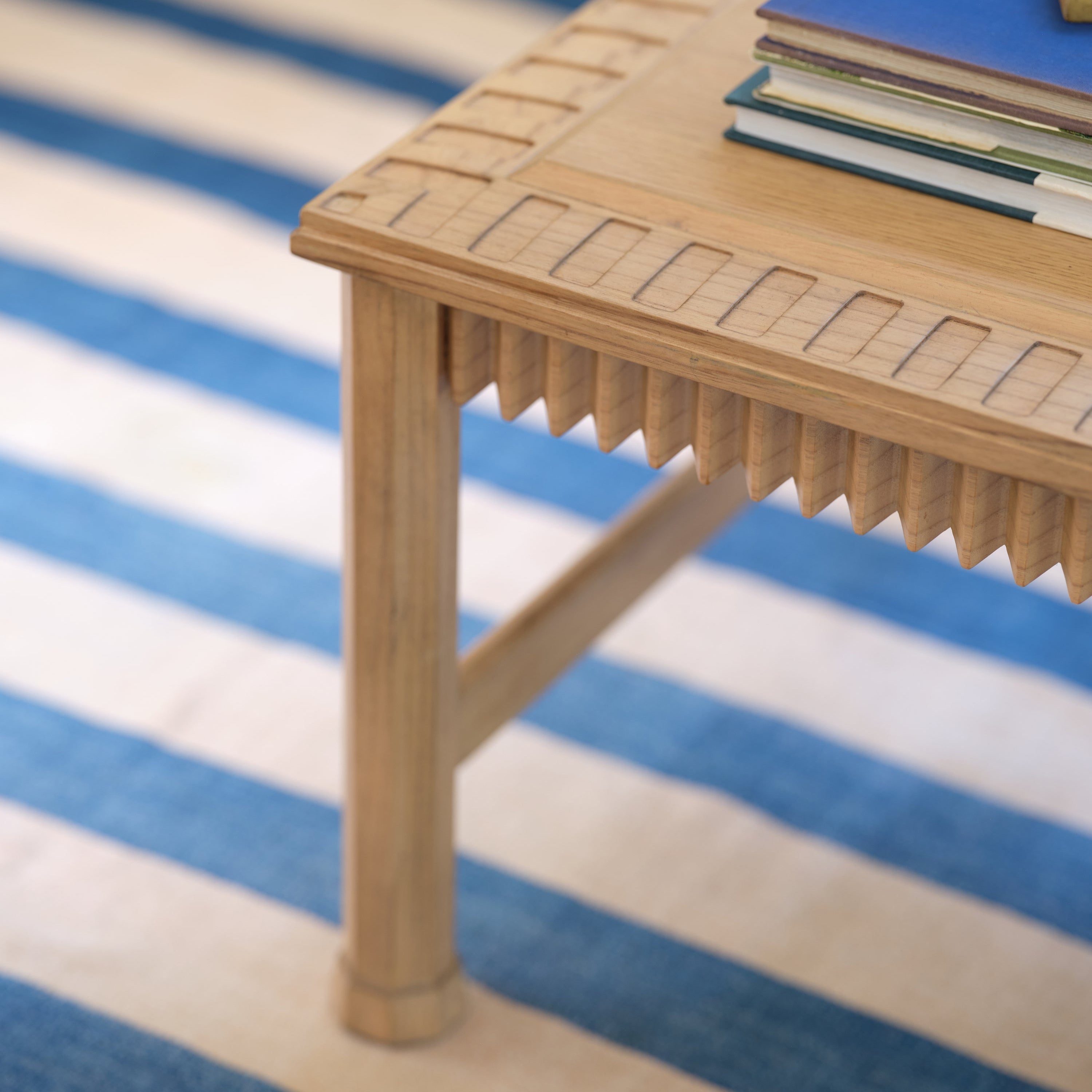 Inez Carved Coffee Table by Bunny Williams Home