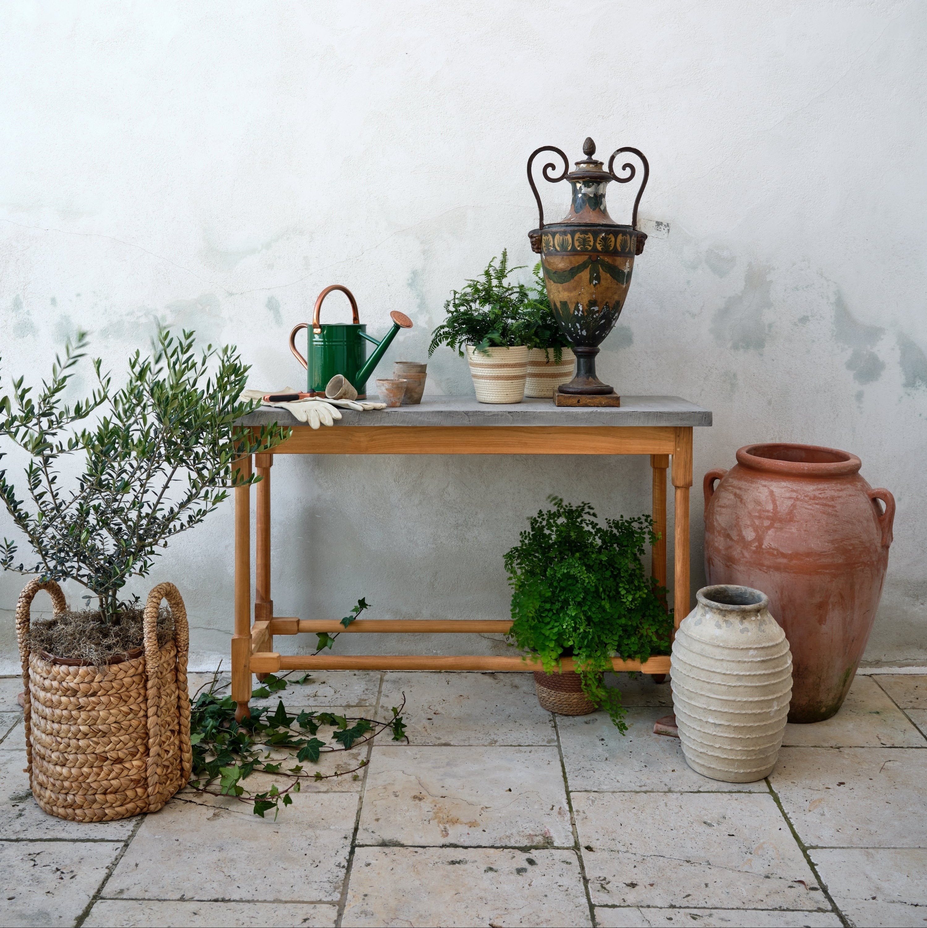 Outdoor Potting Console Table by Bunny Williams Home