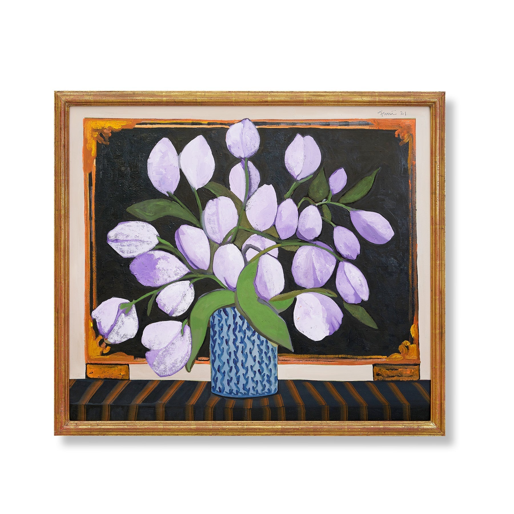 Purple Tulips Before a Chinese Chest by John Funt, 2022 – Bunny ...