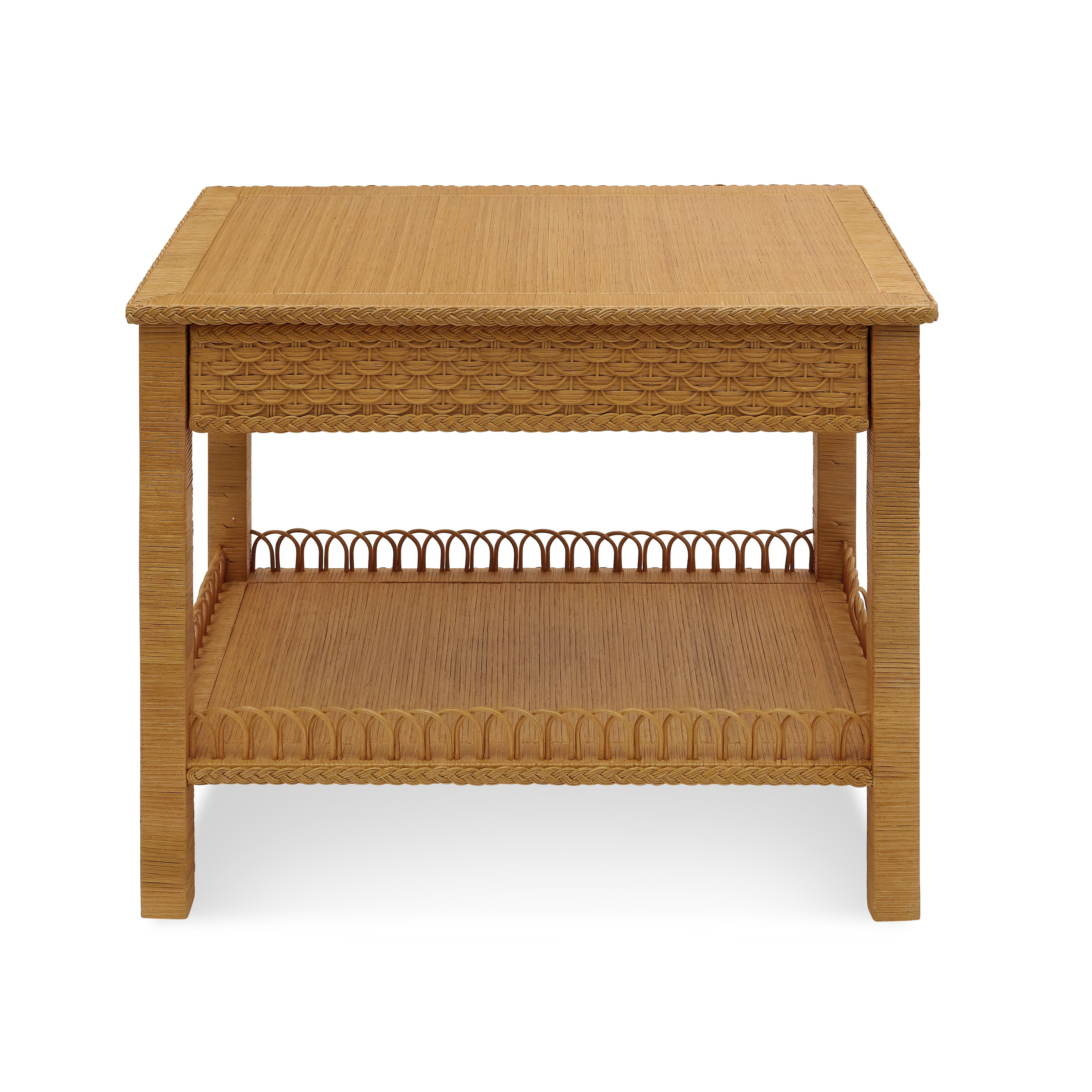 Barbados Woven Side Table by Bunny Williams Home