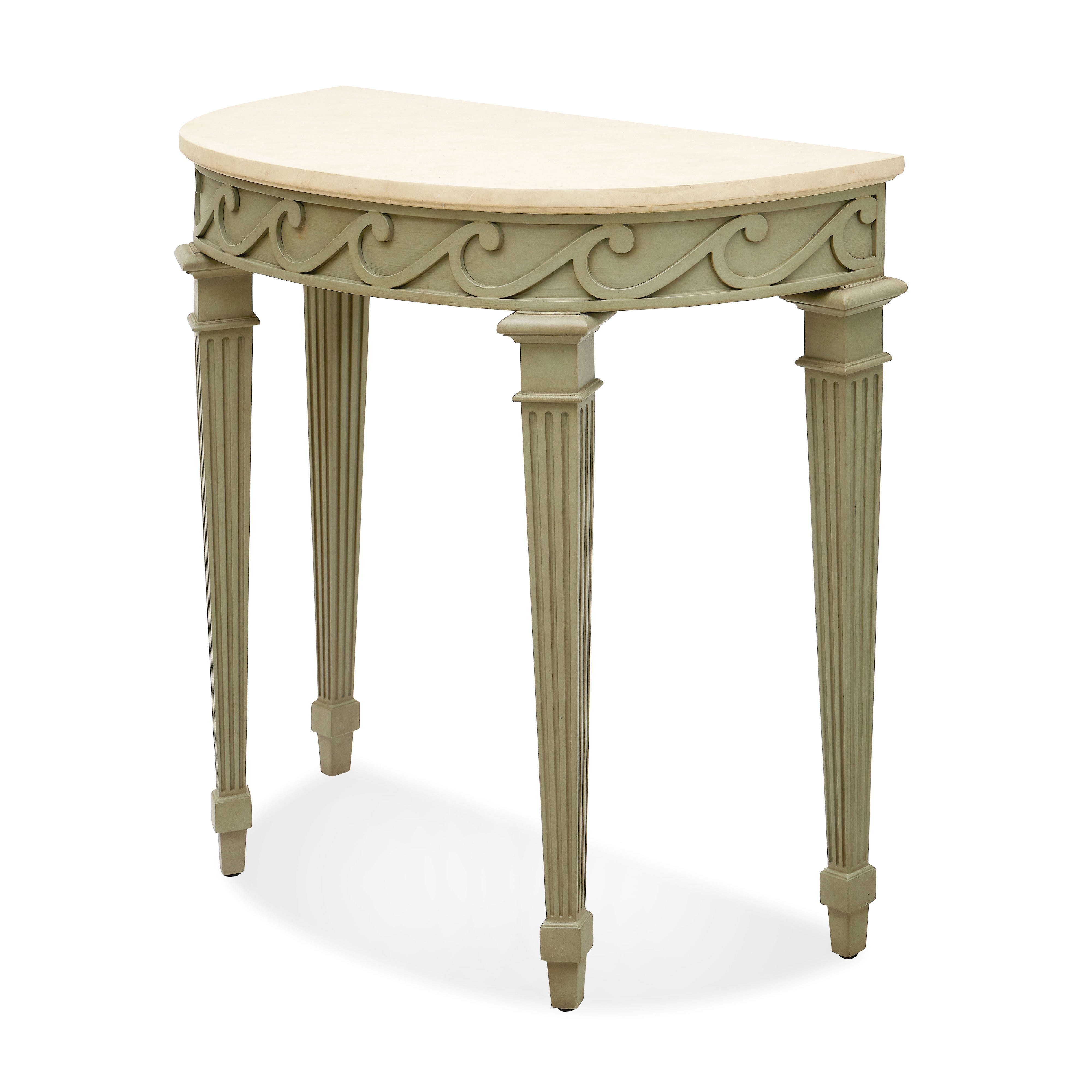 Dorian Demilune Side Table by Bunny Williams Home