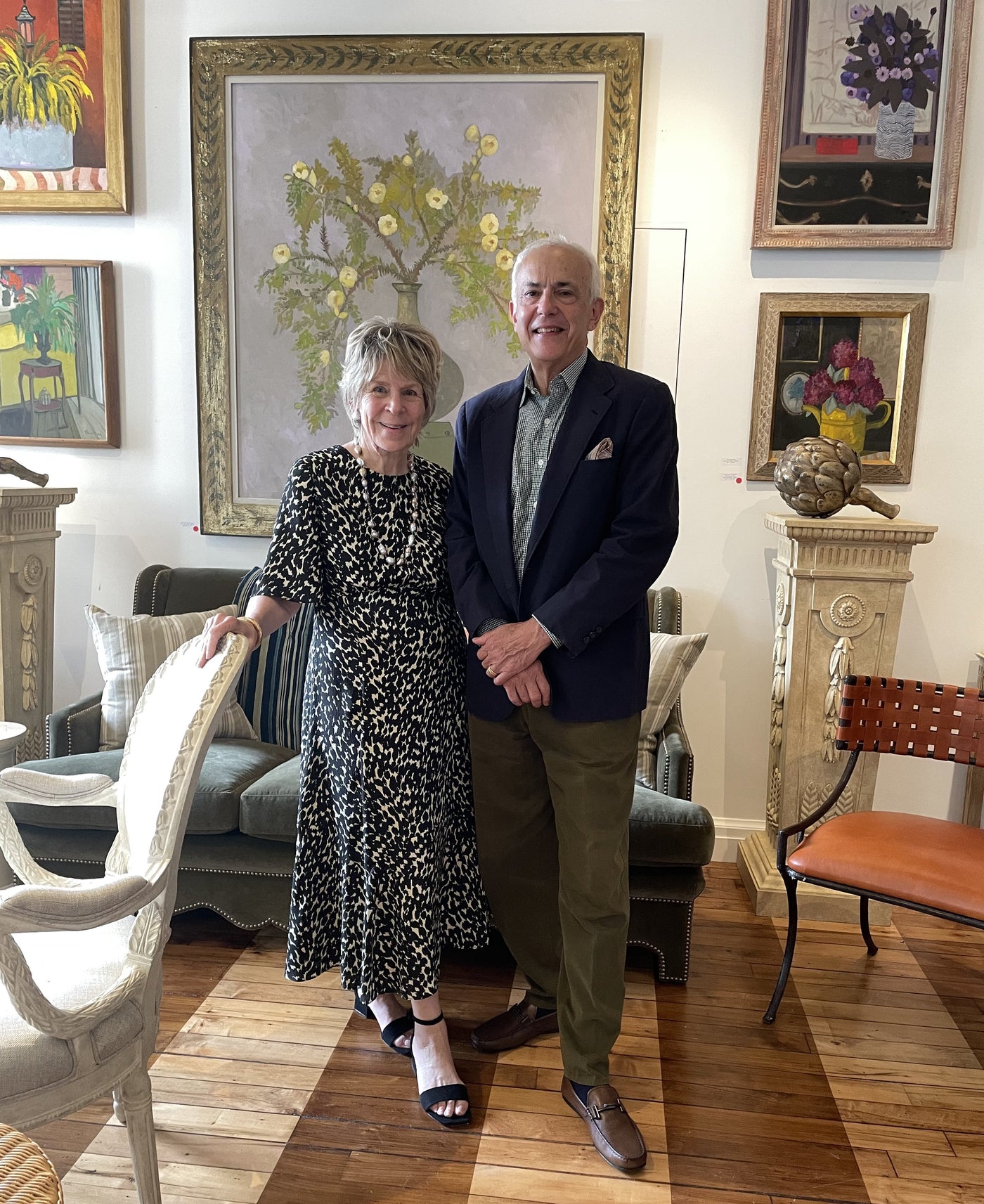 Fuchsia in an Inkwell by John Funt, 2024 (20" x 27") – Bunny Williams Home